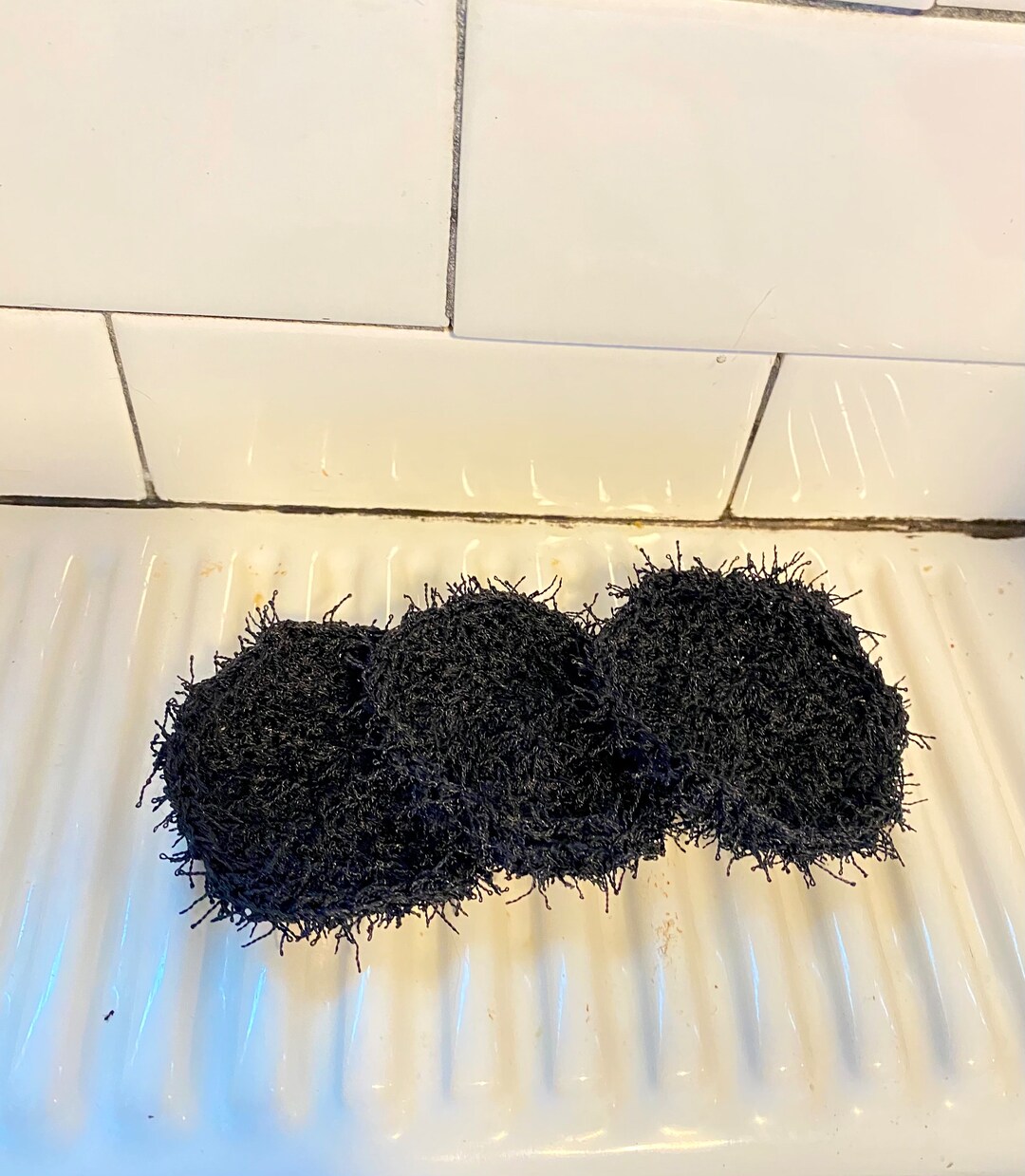 Crochet Dish Scrubbies - Eco-friendly Cleaning Set of 3 - Etsy