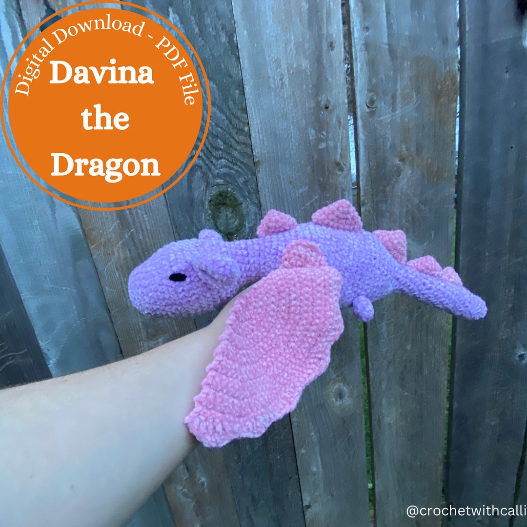 Dragon Crochet Pattern, Crochet Dragon Pattern, Amigurumi Dragon ...