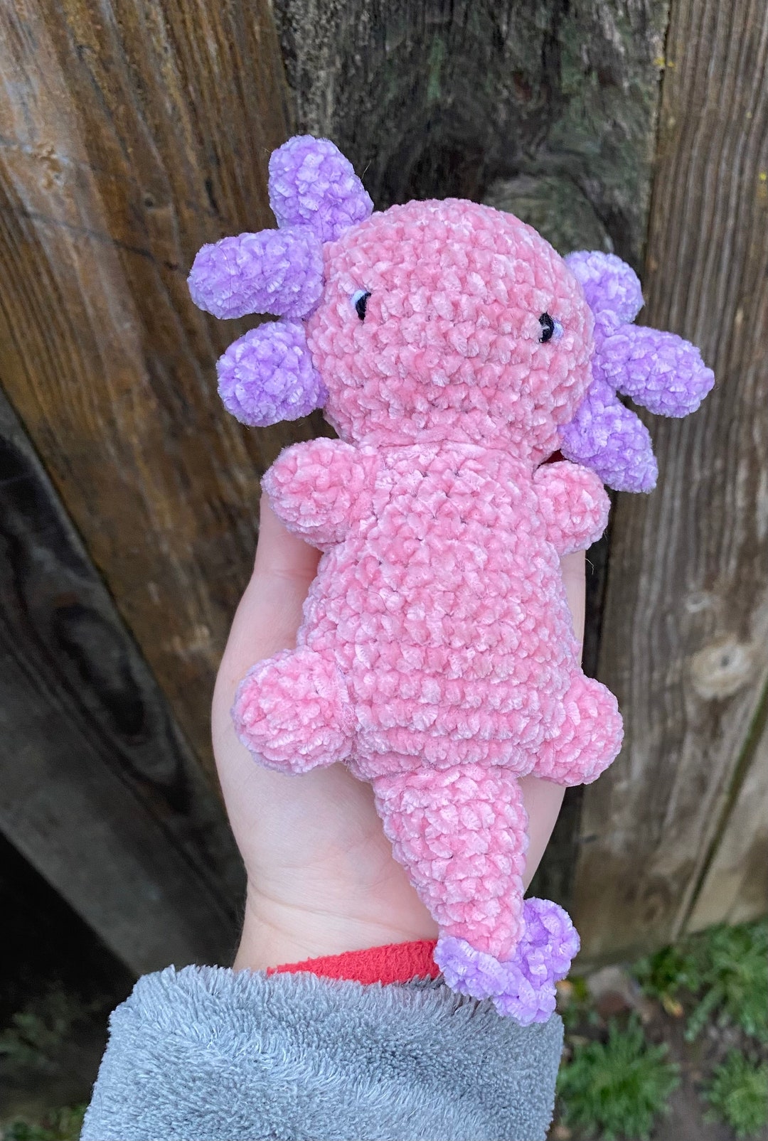 Axolotl Stuffed Animal, Axolotl Plushie, Axolotl Stuffy, Sea Creature ...