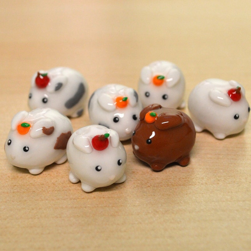 Polymer Clay Bunny - Etsy