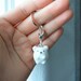 Skeptical Bear Polymer Clay Keychain Brown/white/panda - Etsy