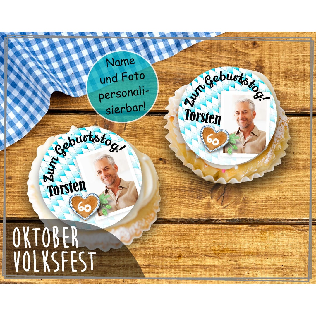 Muffin Toppers Cupcake Toppers Cake Decoration Caketoppers October ...