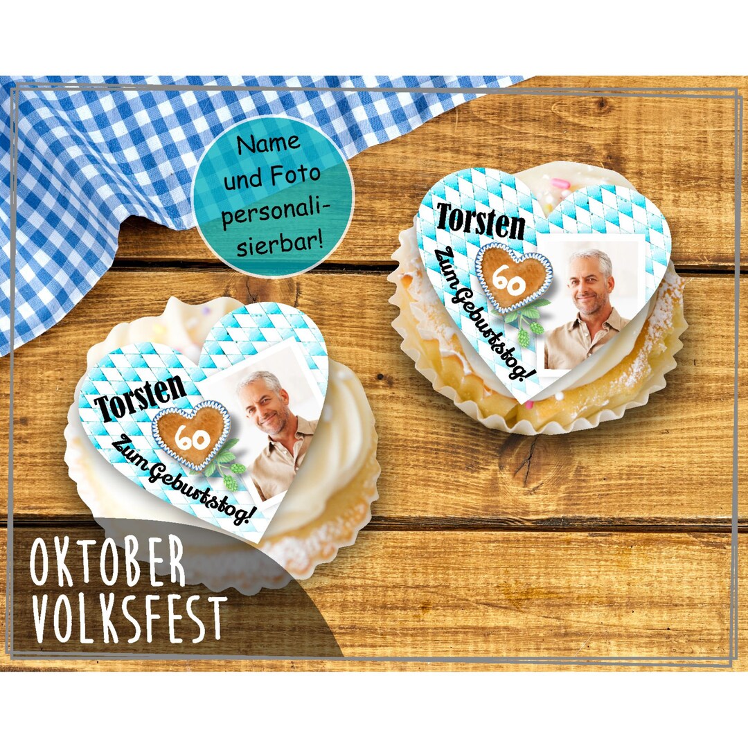 Muffin Toppers Cupcake Toppers Cake Decoration Caketoppers - Etsy