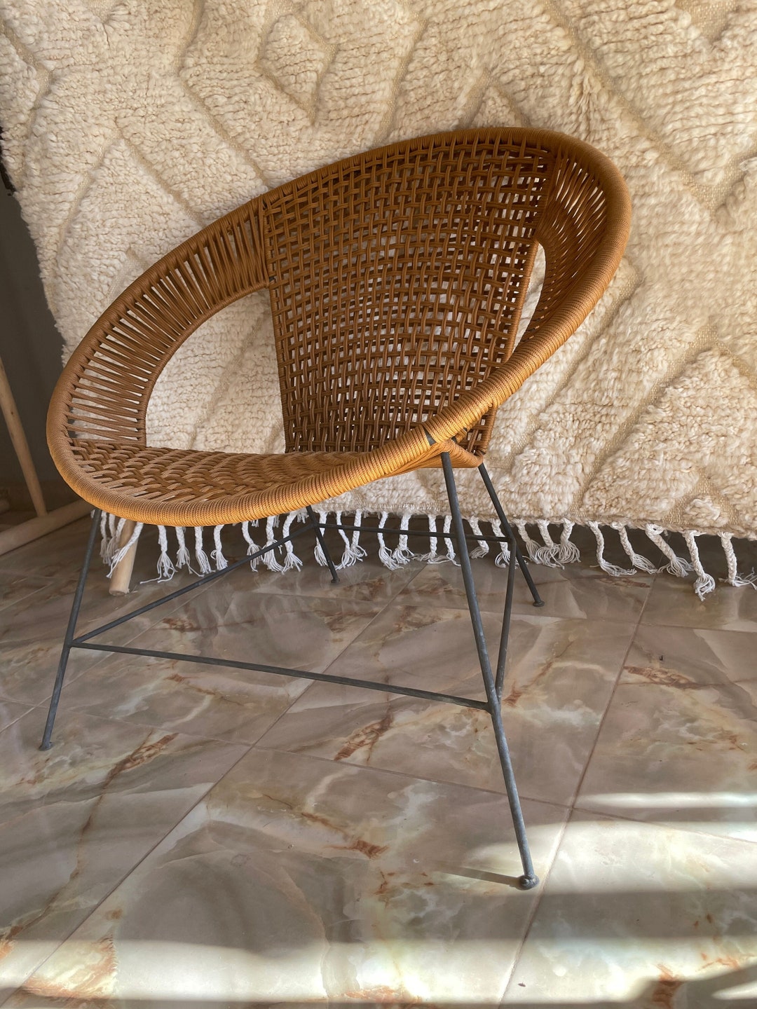 Acapulco Chair, Accapulco, Chair ,bohemian Decor, Comfortable Lounge ...