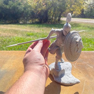 Giant Hoplite Spartan Figure 8.5 Inches Tall | 6 Choices | 1 Miniature ...