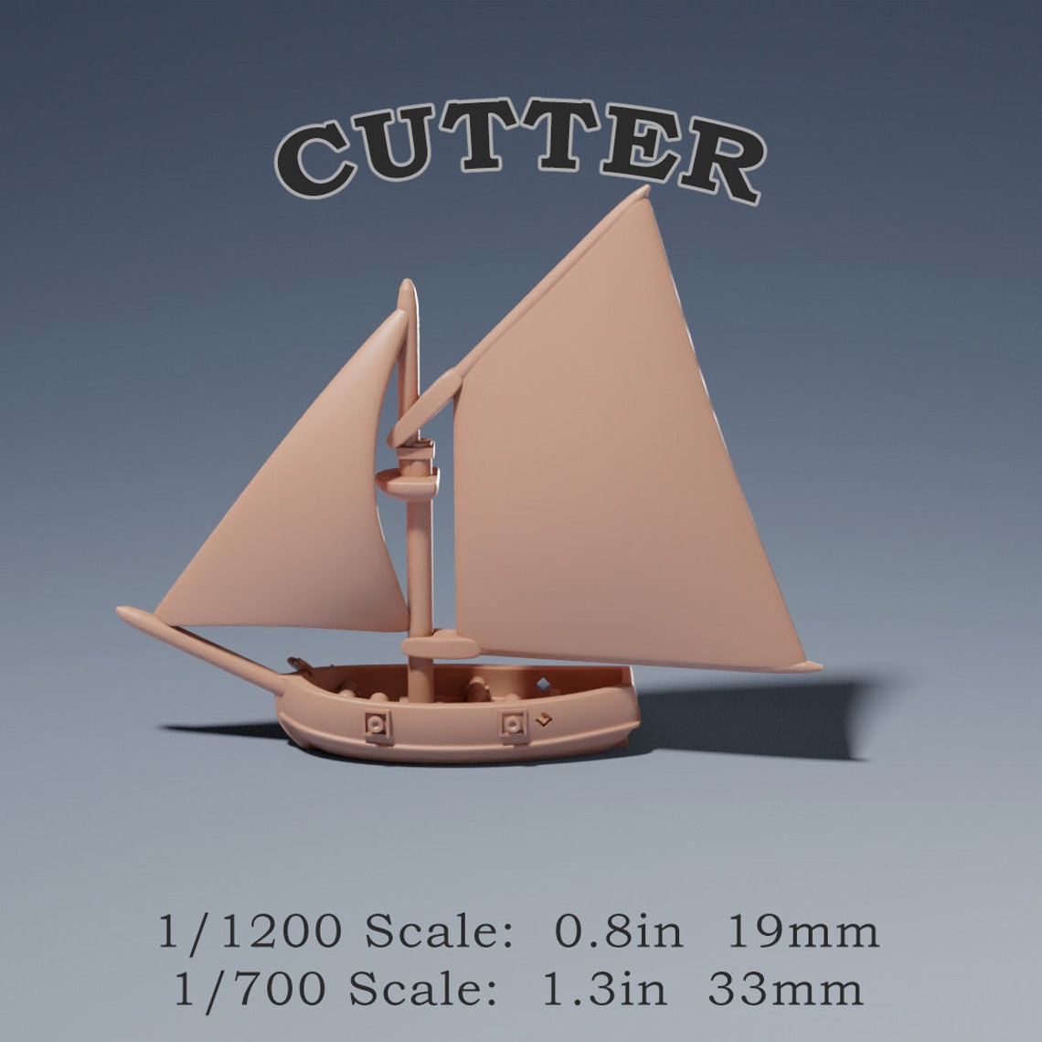 Brig Schooner Sloop Cutter Gunship 1/1200 Models Warship - Etsy