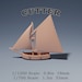 Brig Schooner Sloop Cutter Gunship 1/1200 5 Miniature Ships - Etsy