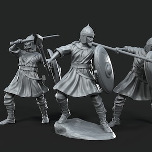 Visigoth Soldiers | 6 Miniatures | Davale Games - Etsy