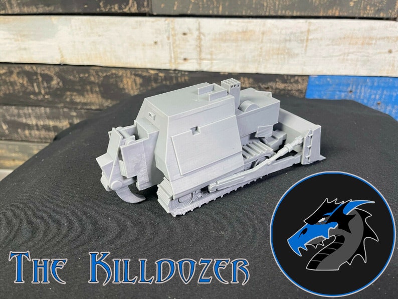The Killdozer Resin Model - Etsy