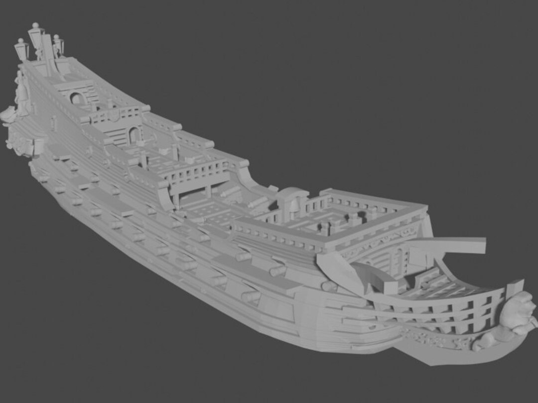 Large 5.6 Inch 17th Century Dutch 32 Gun Frigate | 1/350 Scale | Turner ...