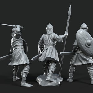 Visigoth Soldiers | 6 Miniatures | Davale Games - Etsy