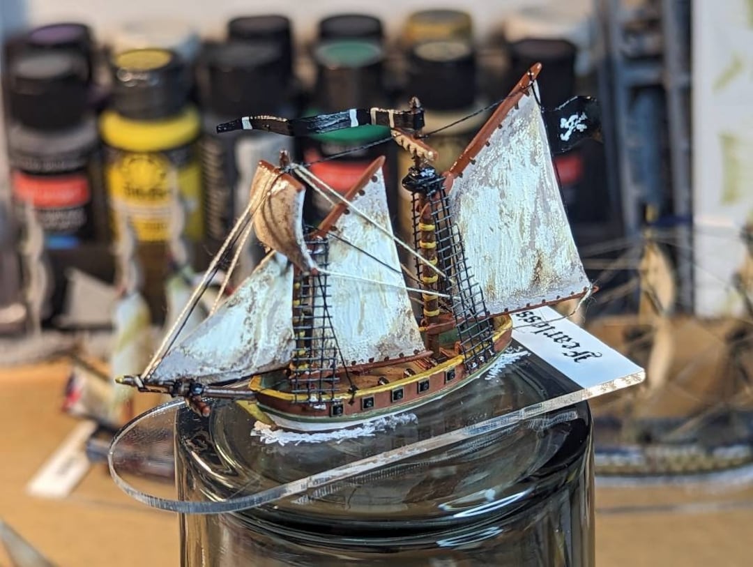 Schooner Squadron Sailing Ship Miniatures 1/700 | Models | Warship ...