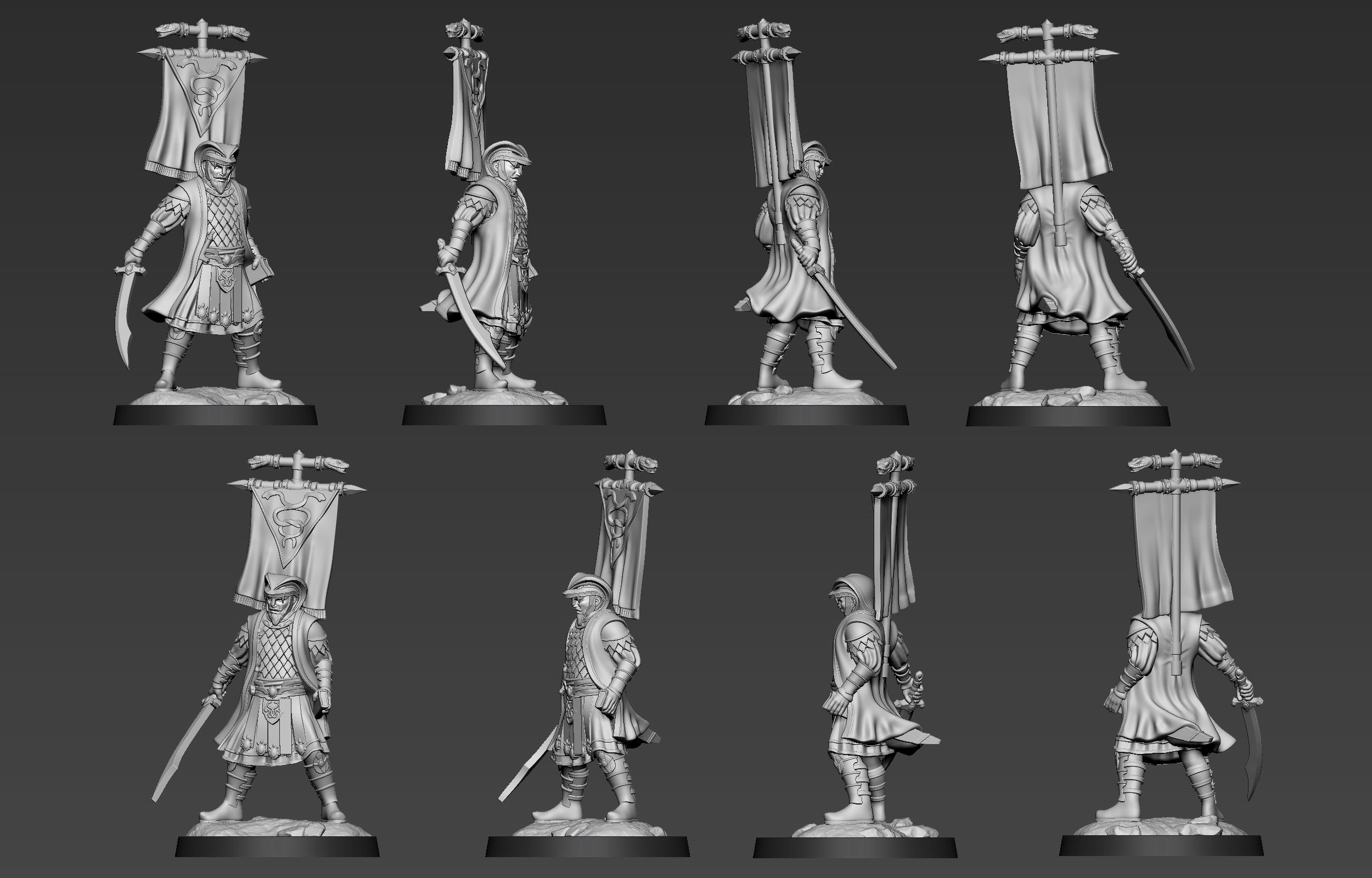 Suladan the Serpent Lord 2 Miniatures - Etsy