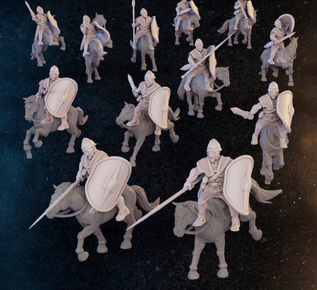 Roman Equites | 24 Miniatures | Productions Diratia - Etsy