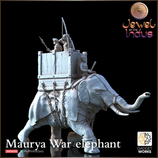 War Elephant - Etsy