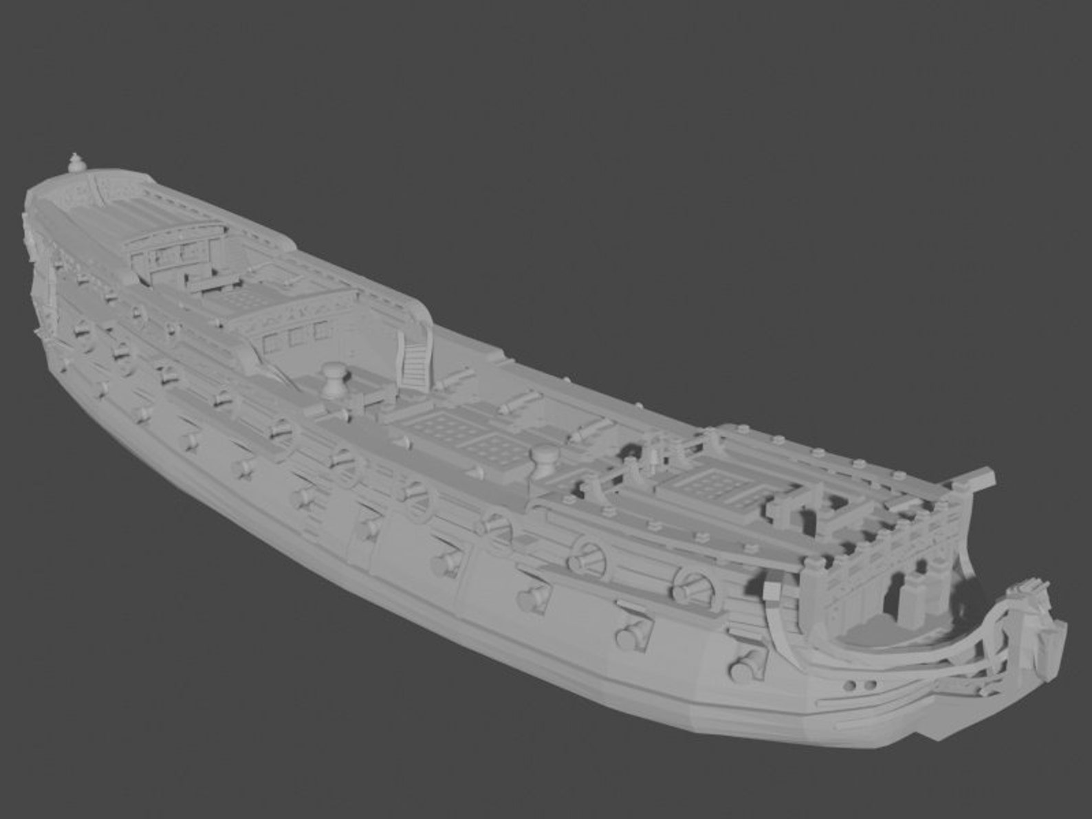 17th Century English Fleet | 8 Ships | Scales 1/600 Through 1/1200 ...