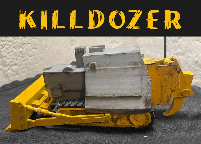 The Killdozer Resin Model - Etsy