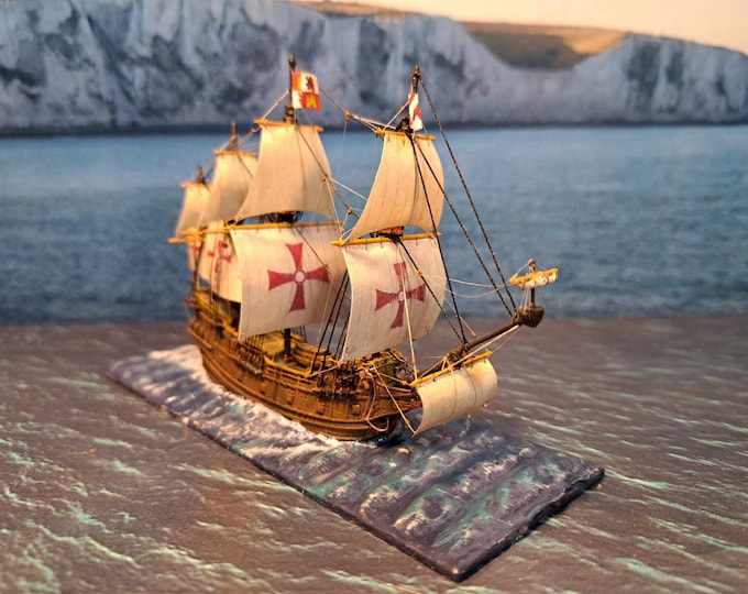 17th Century Spanish Fleet | 3 Ships | Scales 1/600 Through 1/1200 ...