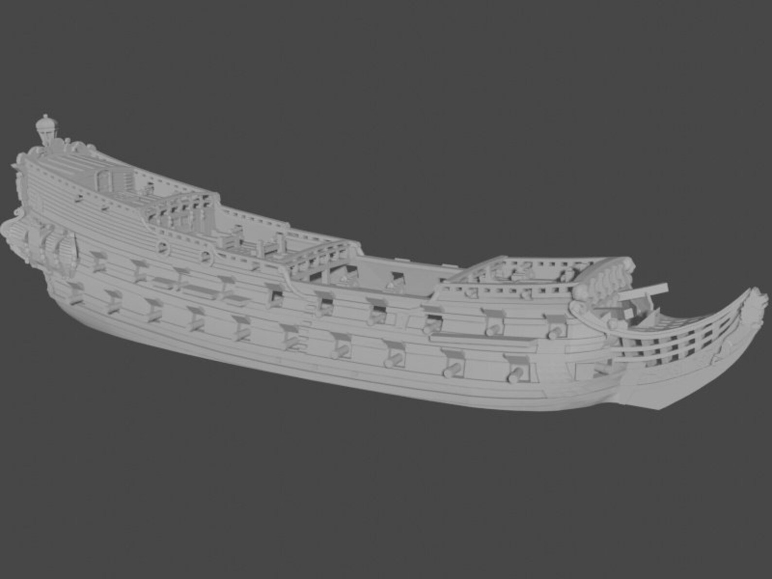 17th Century Dutch Fleet | 7 Ships | Scales 1/600 Through 1/1200 ...