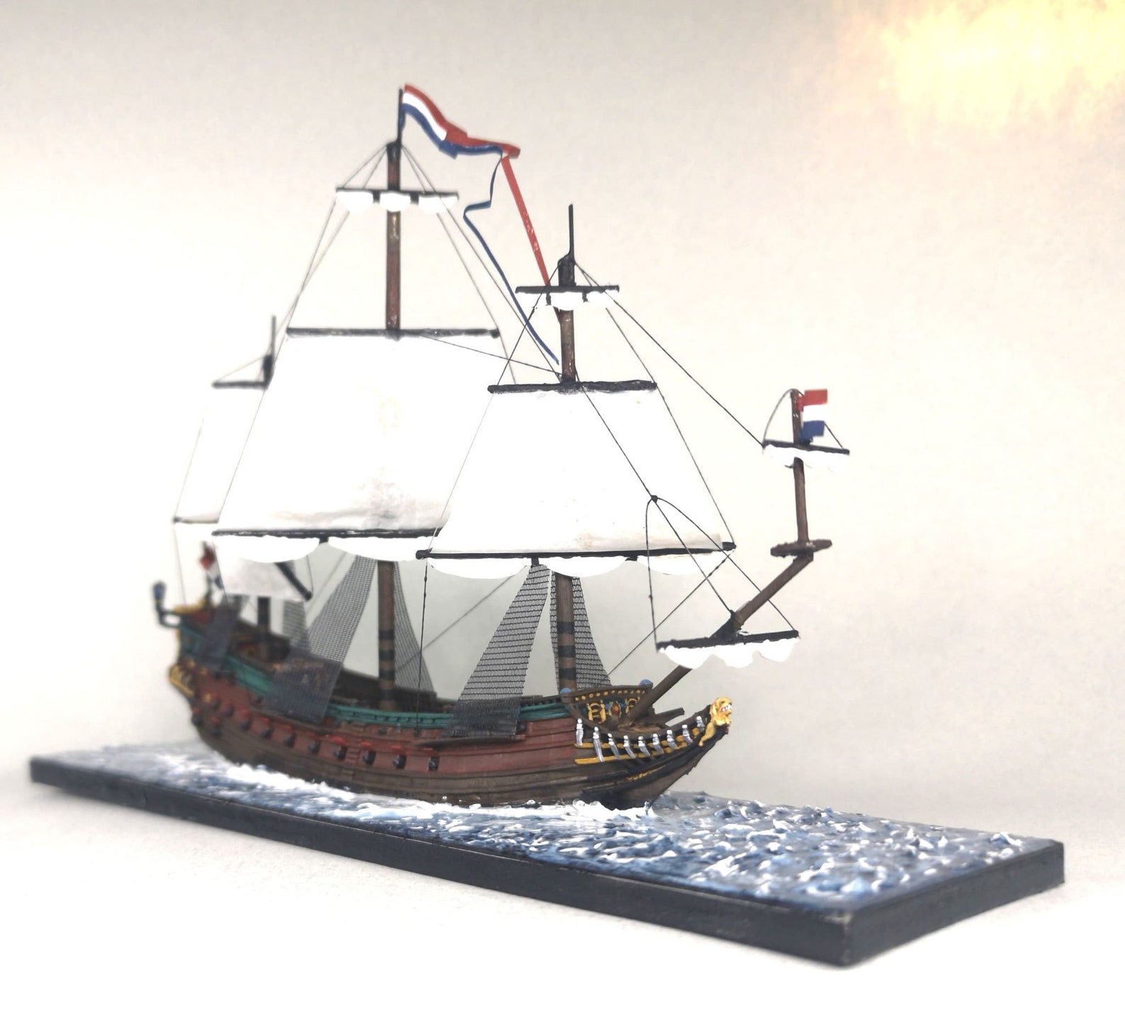 17th Century Dutch Fleet | 7 Ships | Scales 1/600 Through 1/1200 ...