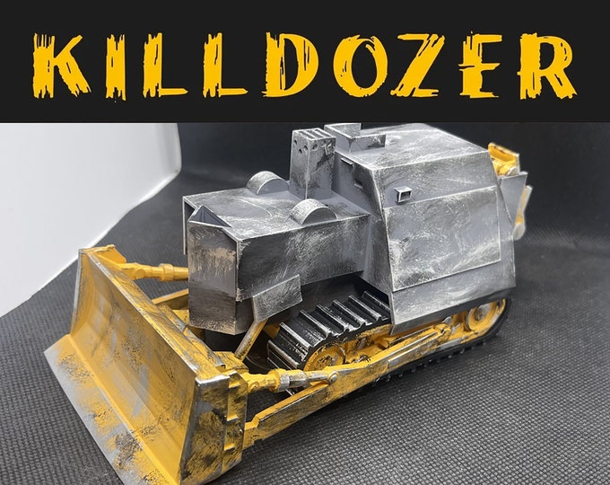 The Killdozer Resin Model - Etsy