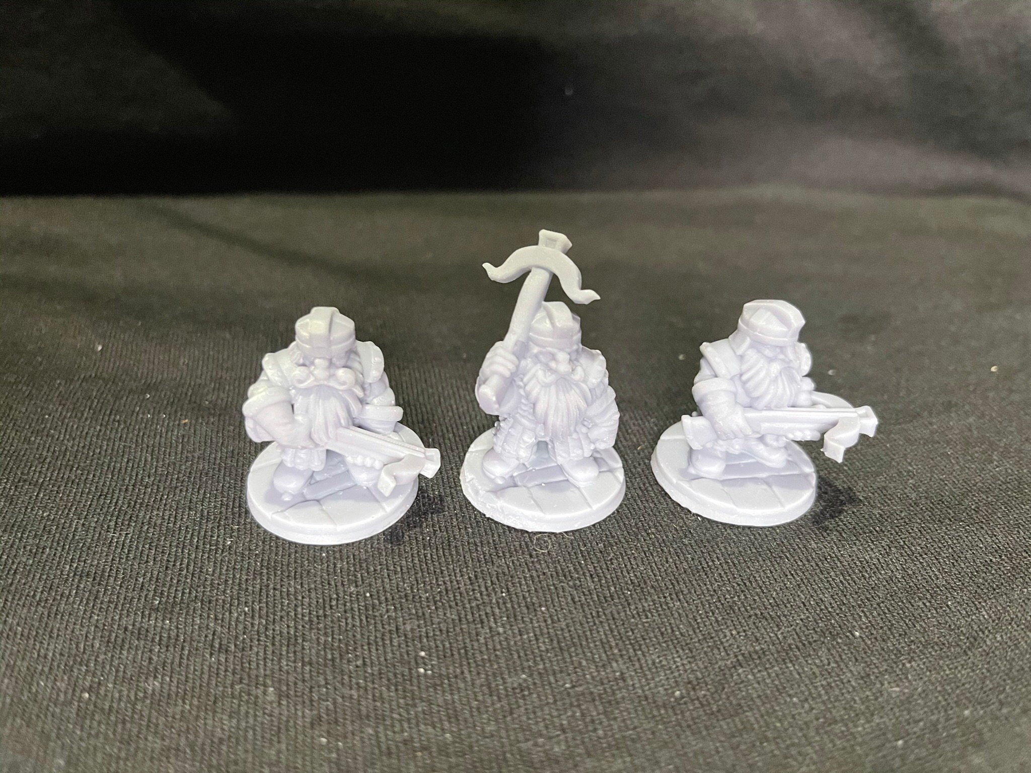 3 Iron Hills Dwarf Crossbow Miniatures Middle Earth LOTR D&D Warhammer ...