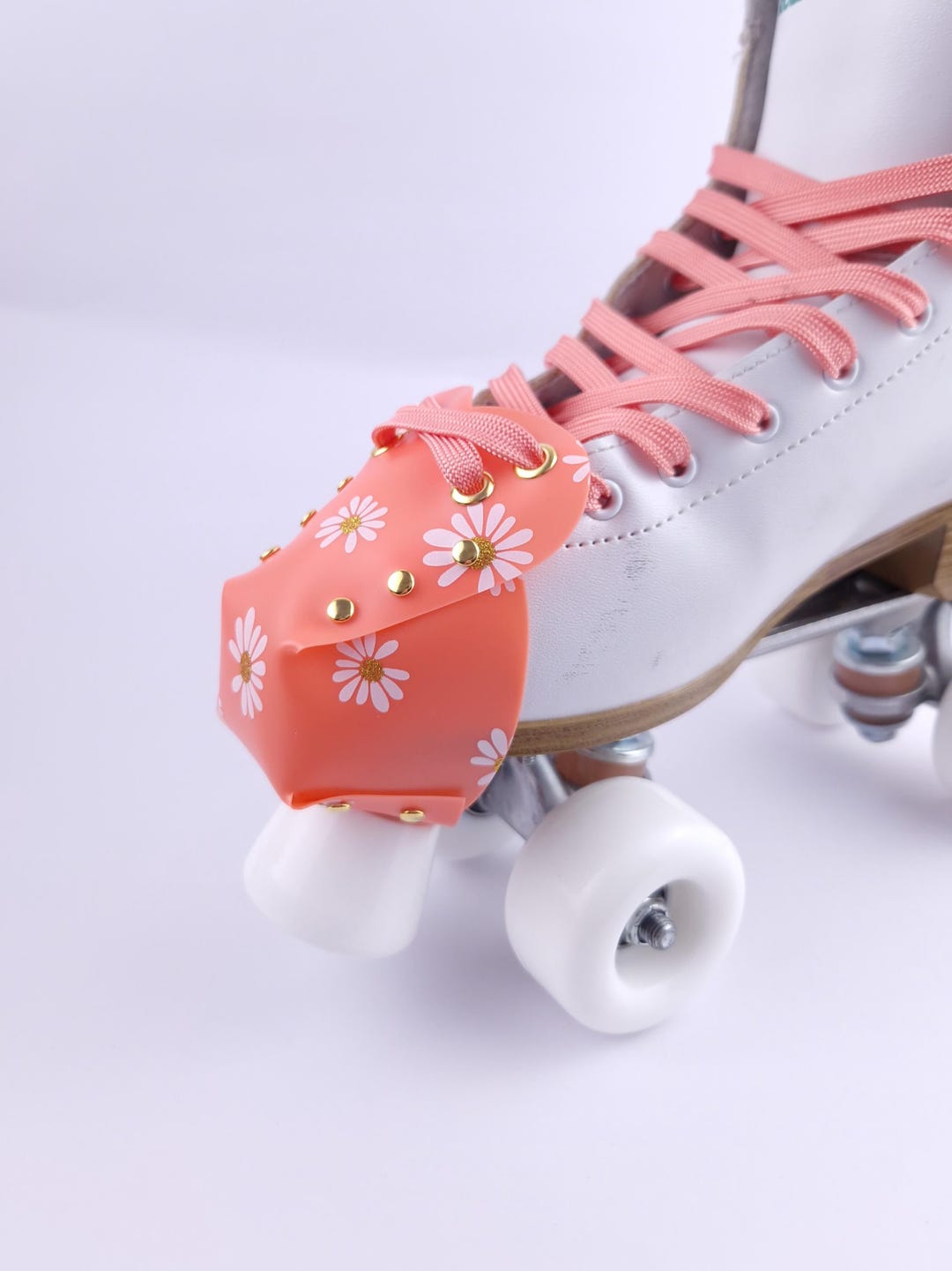 Peach Daisy Jelly Toe Guard Caps for Roller Skates - Heart Shaped - Etsy