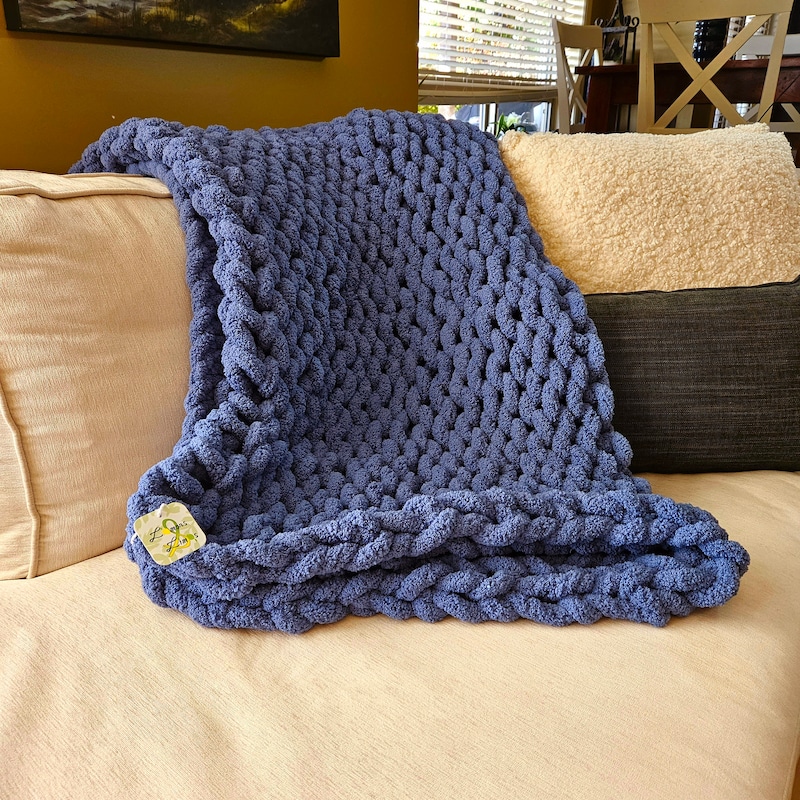 Chunky Throw - Etsy