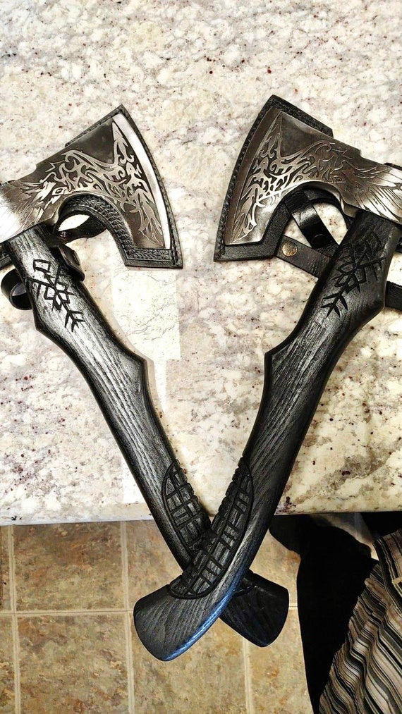 Kratos Leviathan Axe Scandinavian Axe Axe Norse Axe - Etsy