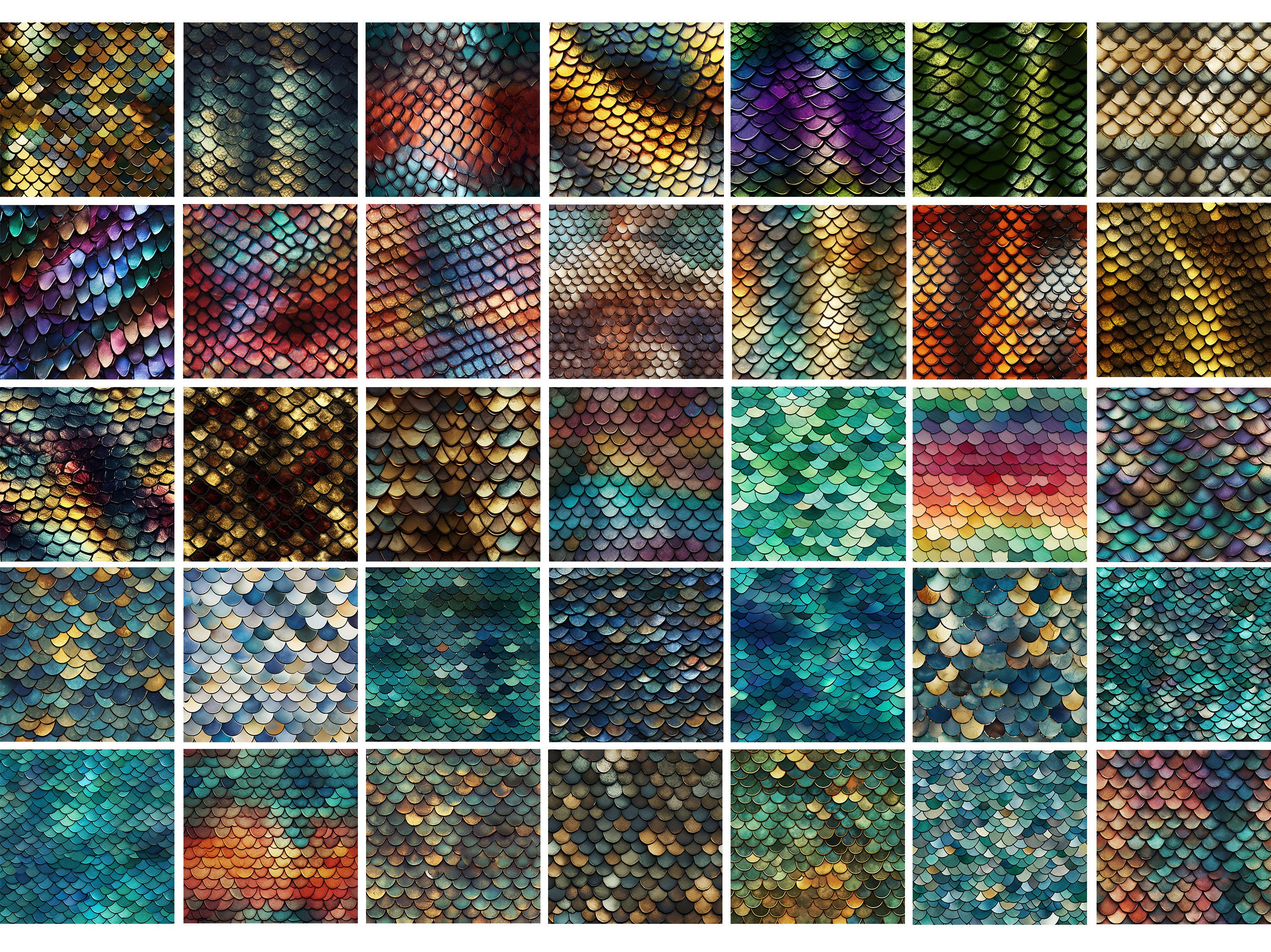 100 Procreate Snake Textures, Snake Scales Brushes - Etsy