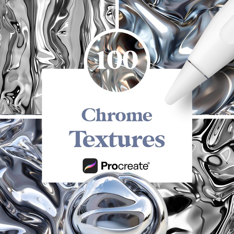 Silver Chrome Patterns - Etsy