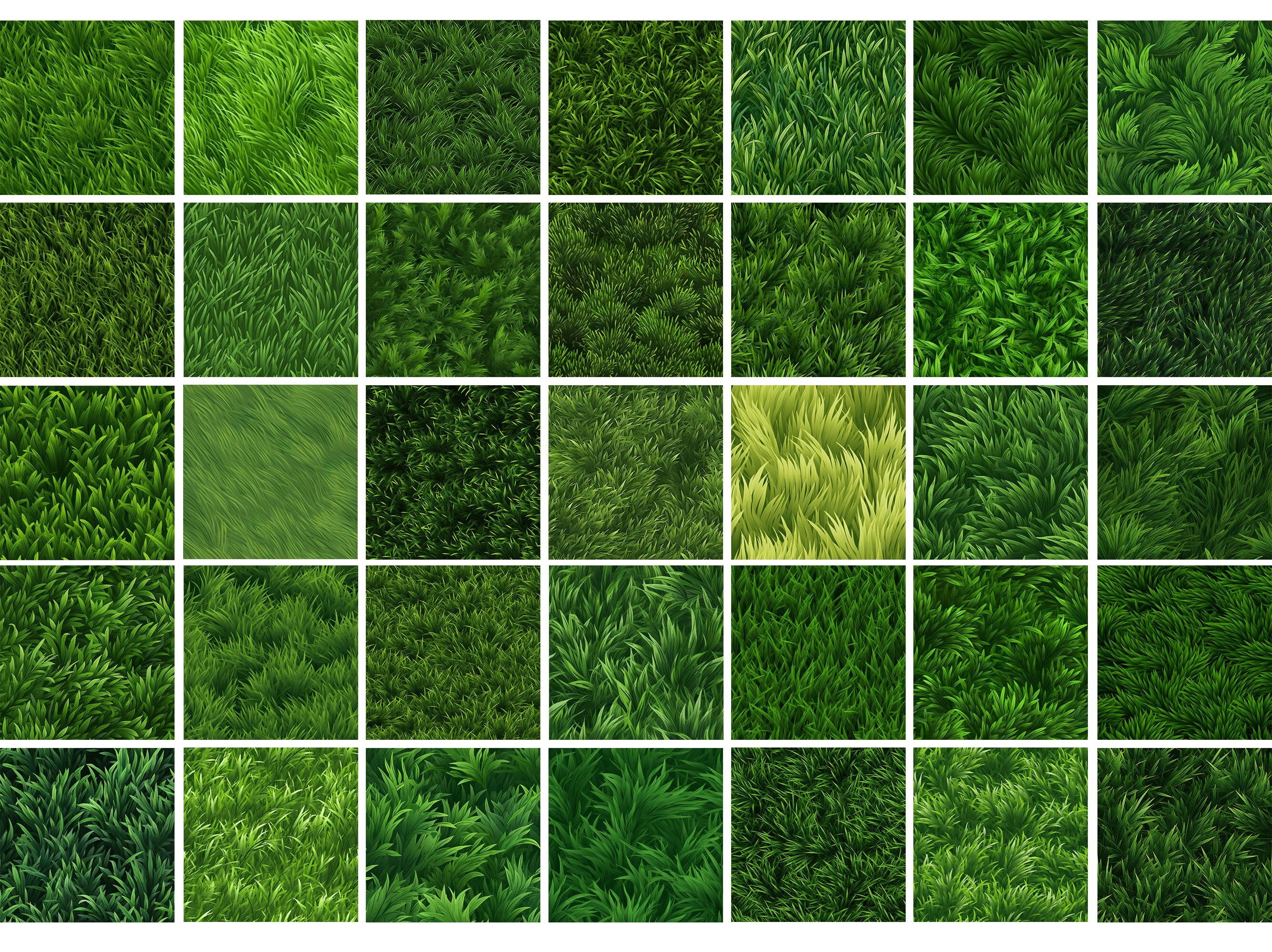 100 Grass Texture Brushes for Procreate: Seamless Realistic Textures ...