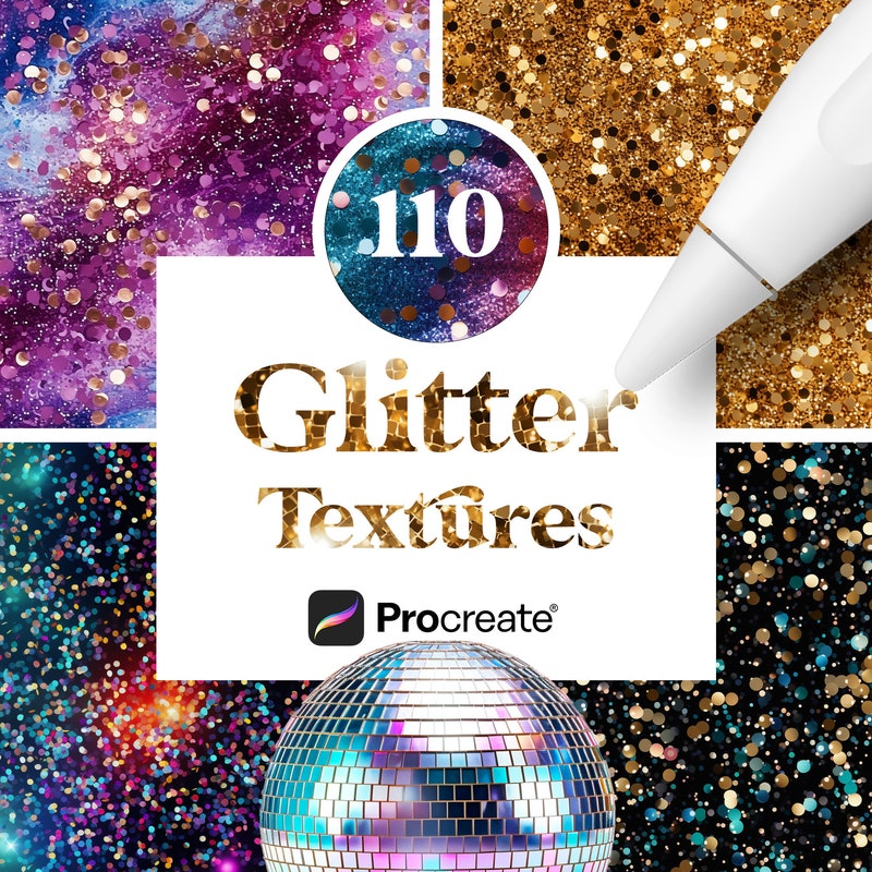 Glitter Textures - Etsy