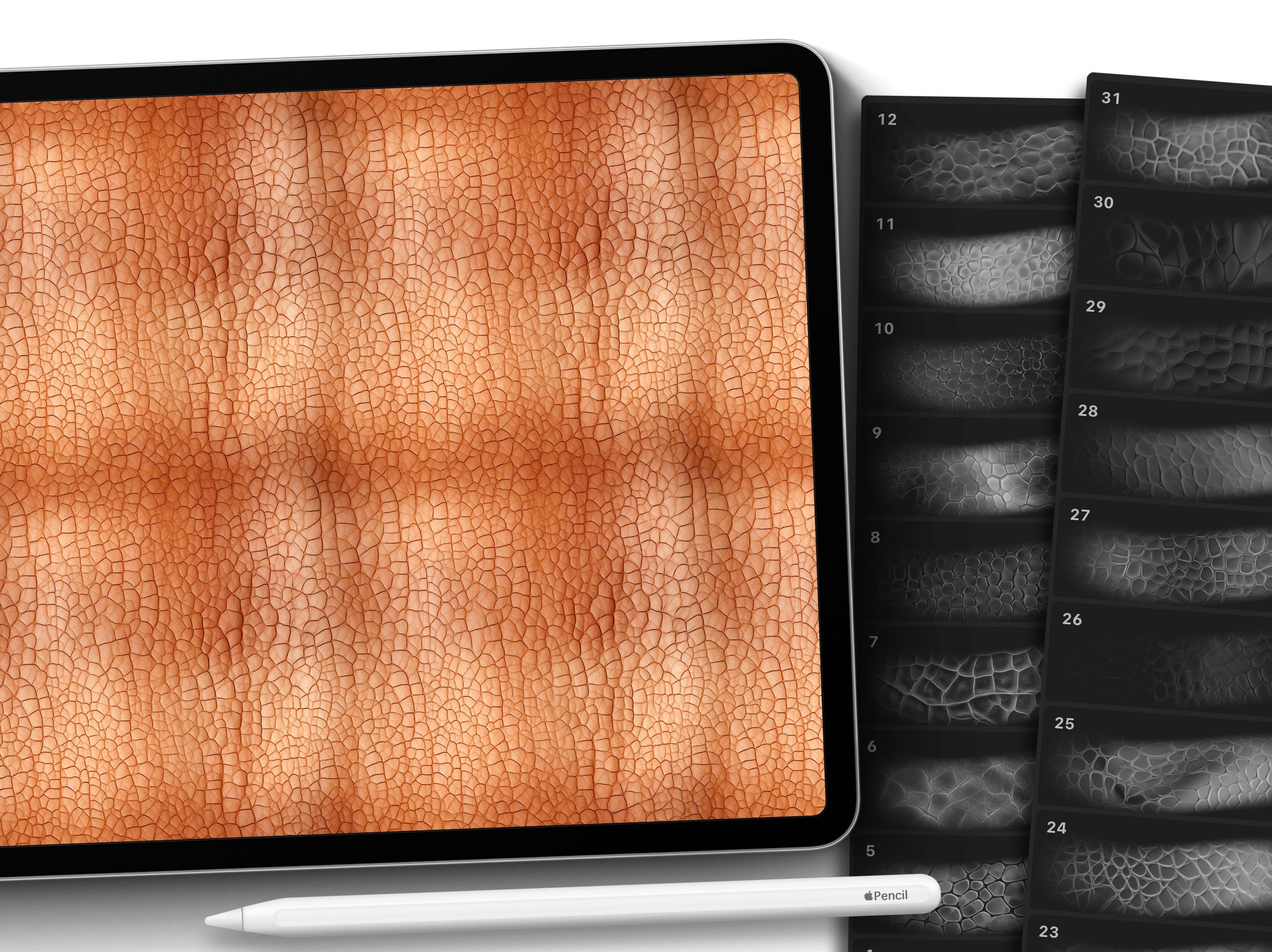 100 Procreate Human Skin Textures, Digital Download - Etsy