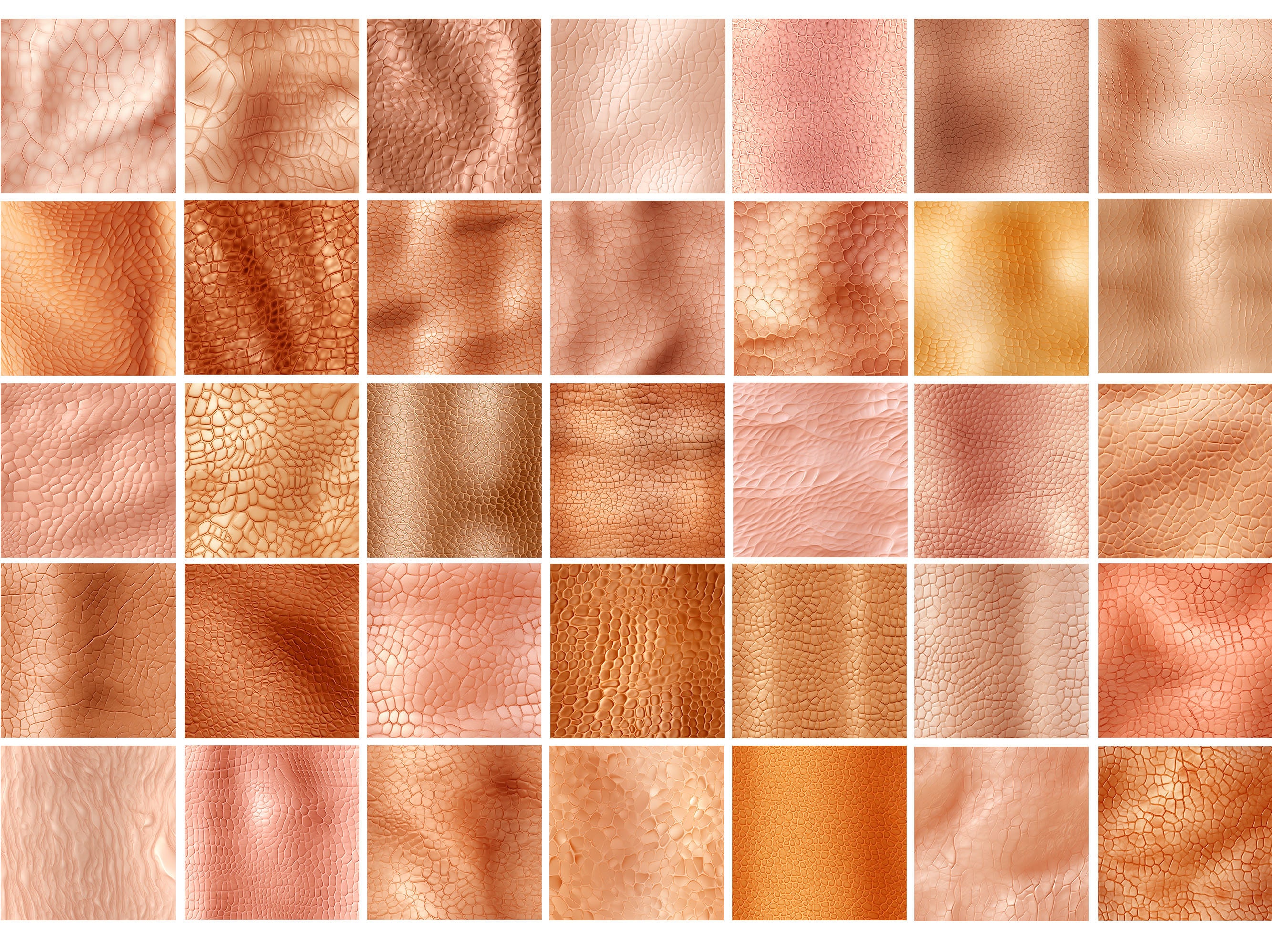 100 Procreate Human Skin Textures, Digital Download - Etsy