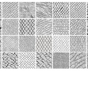100 Fishnet Textures for Procreate, Lace Brushes, Digital Download - Etsy