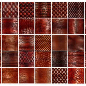 100 Procreate Leather Textures, Quilted Leather Brushes - Etsy