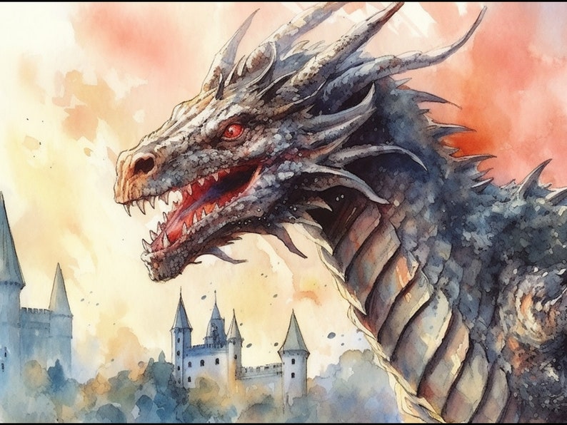 100+ Dragon Stamps Brushes for Procreate, Instant Digital Download - Etsy