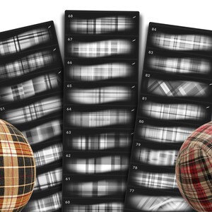 100 Plaid Textures for Procreate, Seamless Patterns - Etsy