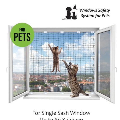 Mesh Window Protection for Cats Window Safety for Pets - Etsy