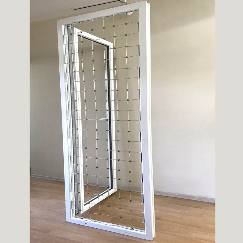 Winblock Children's Window Safety Mesh: Steel Window Guard (60cm X ...