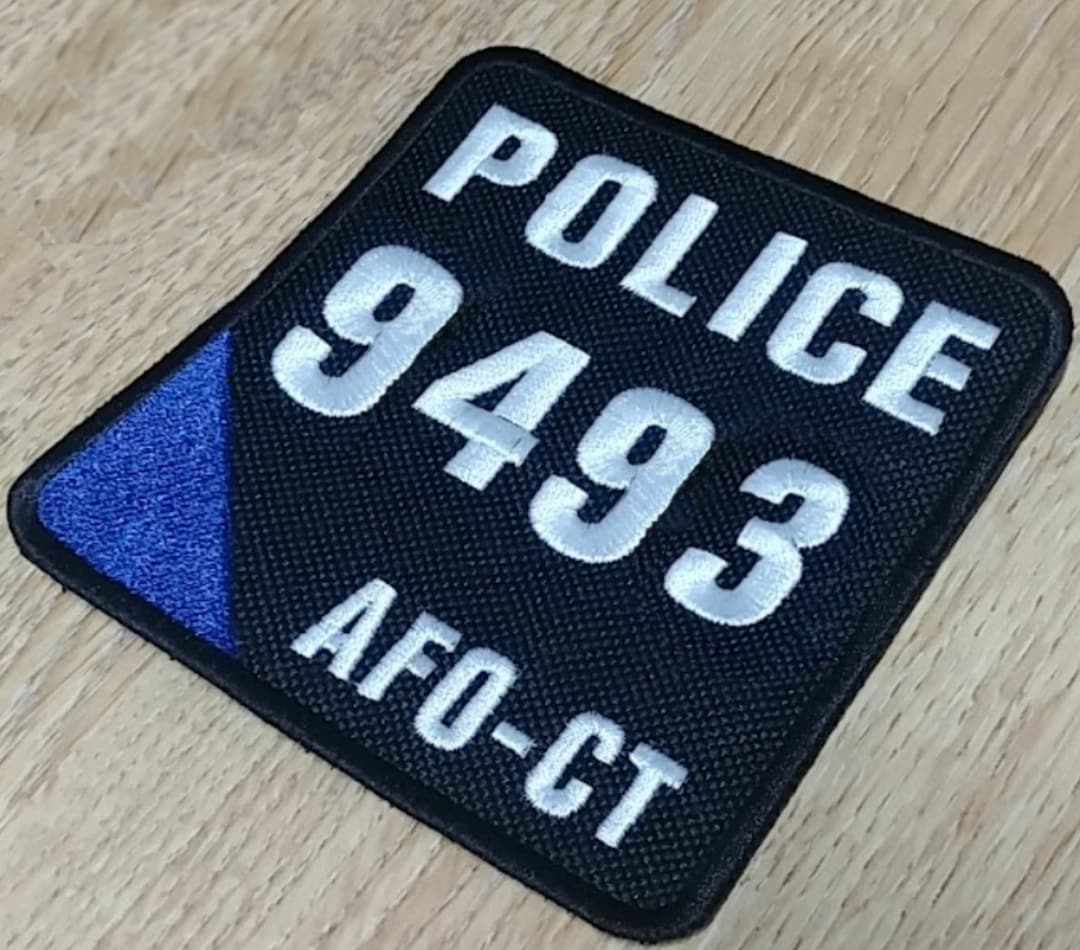 Police Identifier 90 X 100mm Velcro Backed AFO ARV SFO - Etsy UK