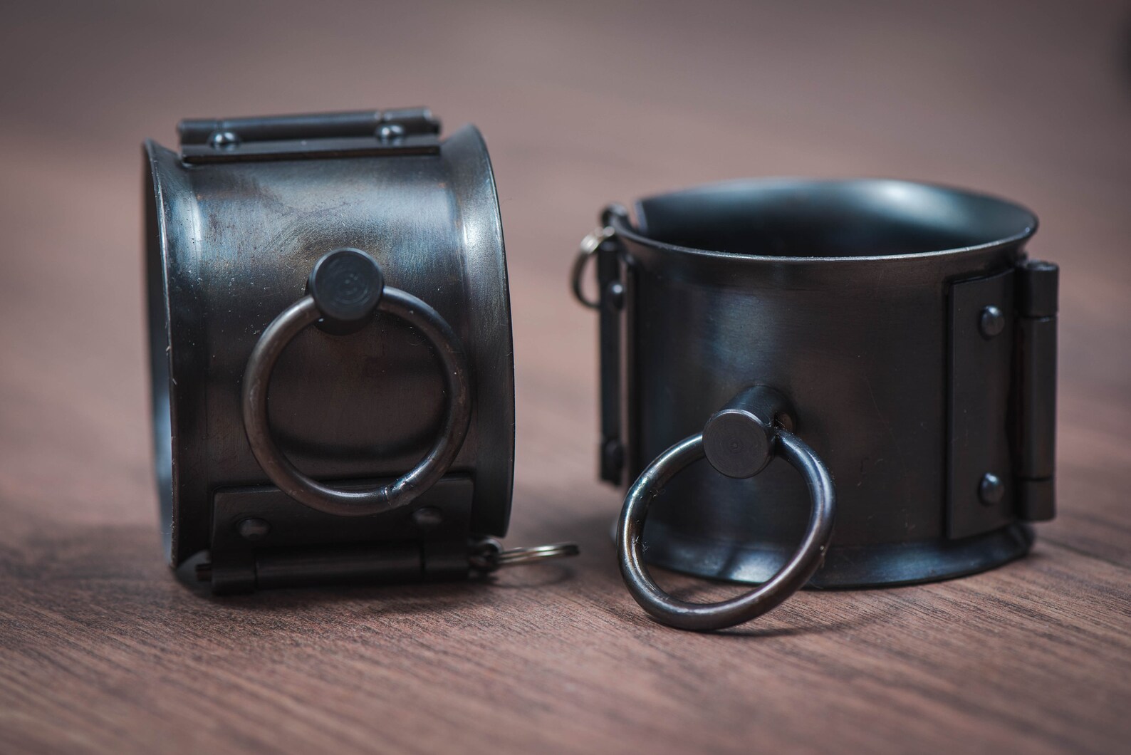 BDSM Wrist/ankle Cuffs (quick Release) Mild Steel Oil Blued - Etsy