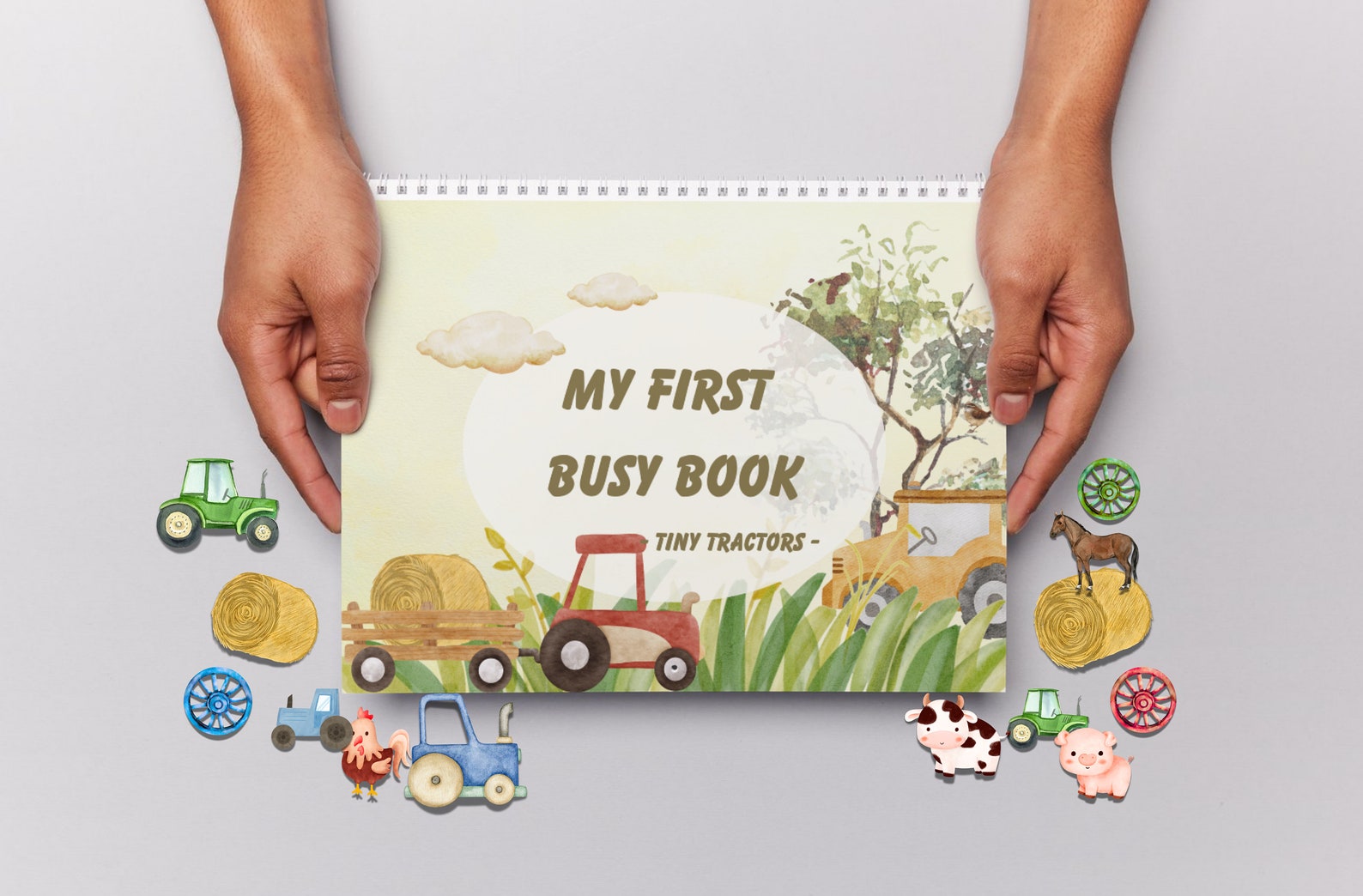 Busy Book Printable Toddler Learning Binder Quiet Book Activity ...