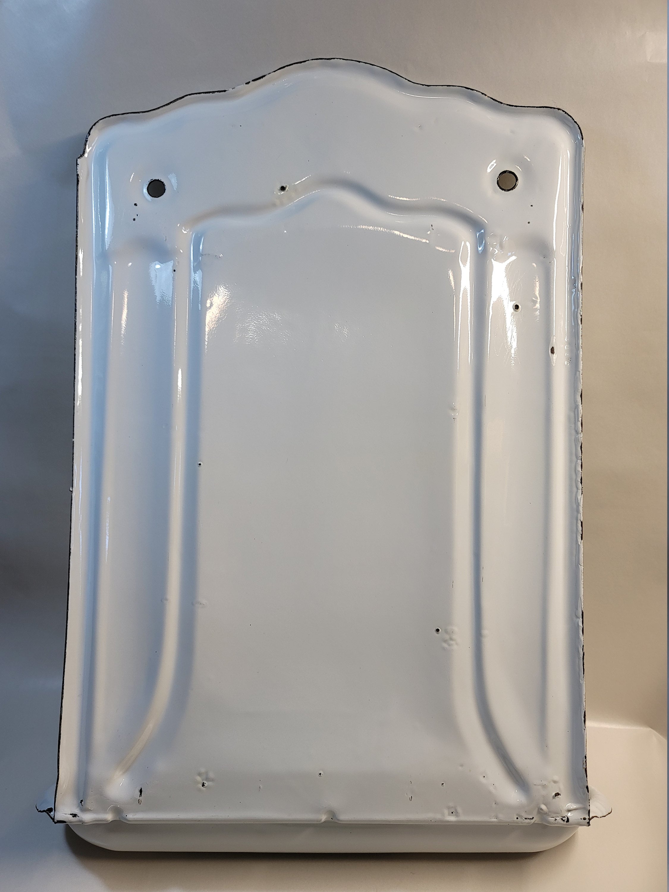 Vintage Kitchen Decor, Vintage Enamelware Kitchen Utensil Rack, French ...