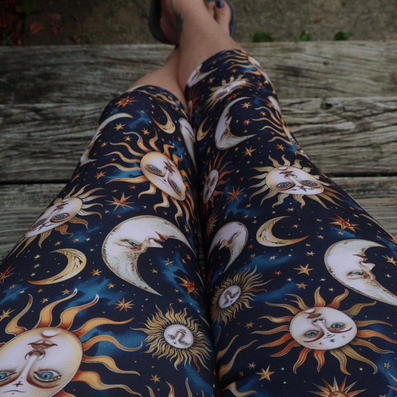 Curvy Capris Leggings - Etsy