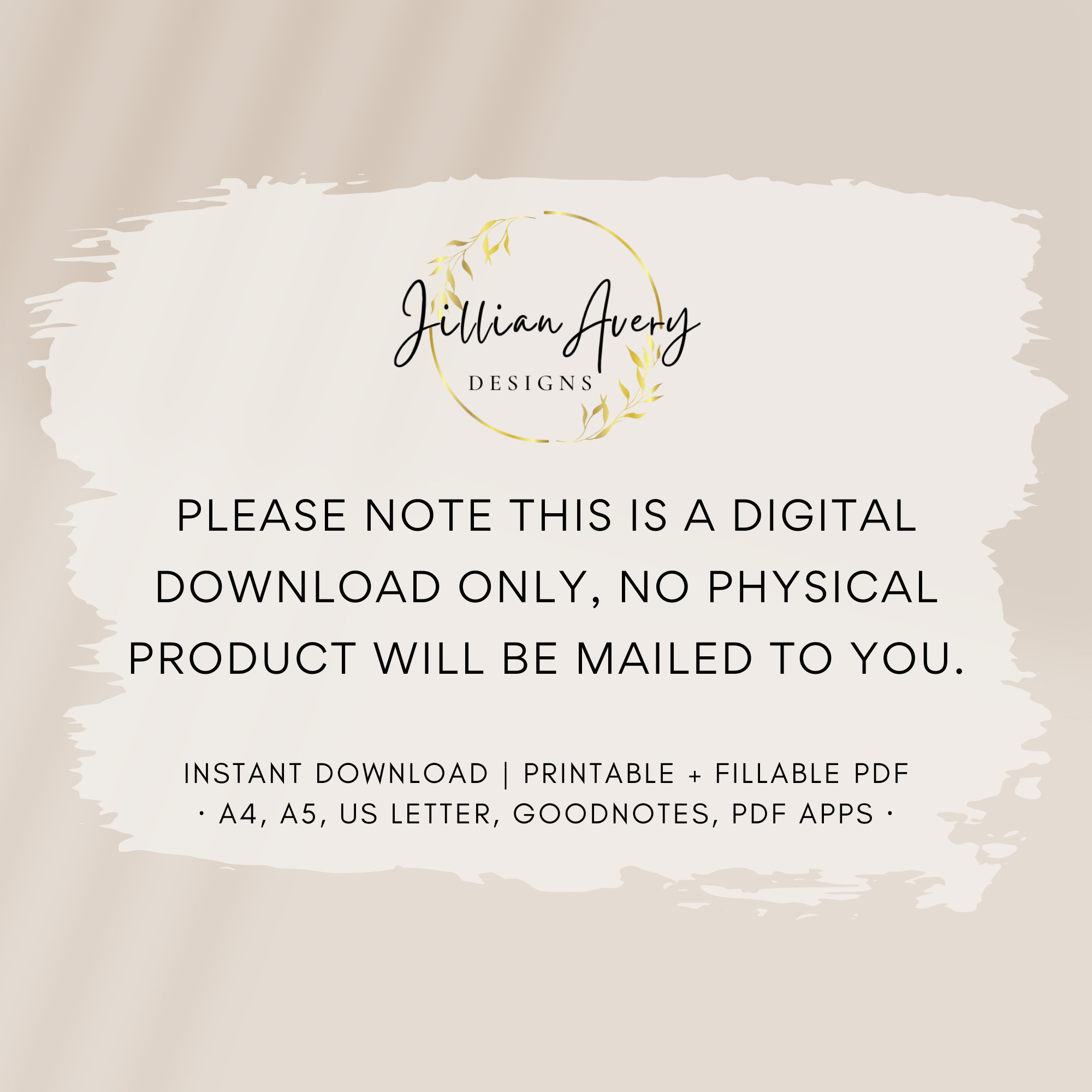 Daily Weekly Monthly Planner Digital and Printable Planner - Etsy