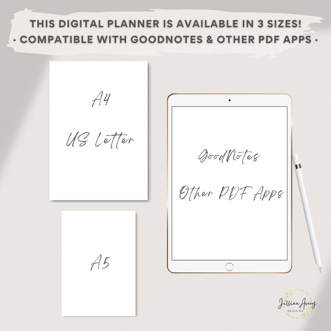 Daily Weekly Monthly Planner Bundle Printable and Digital - Etsy