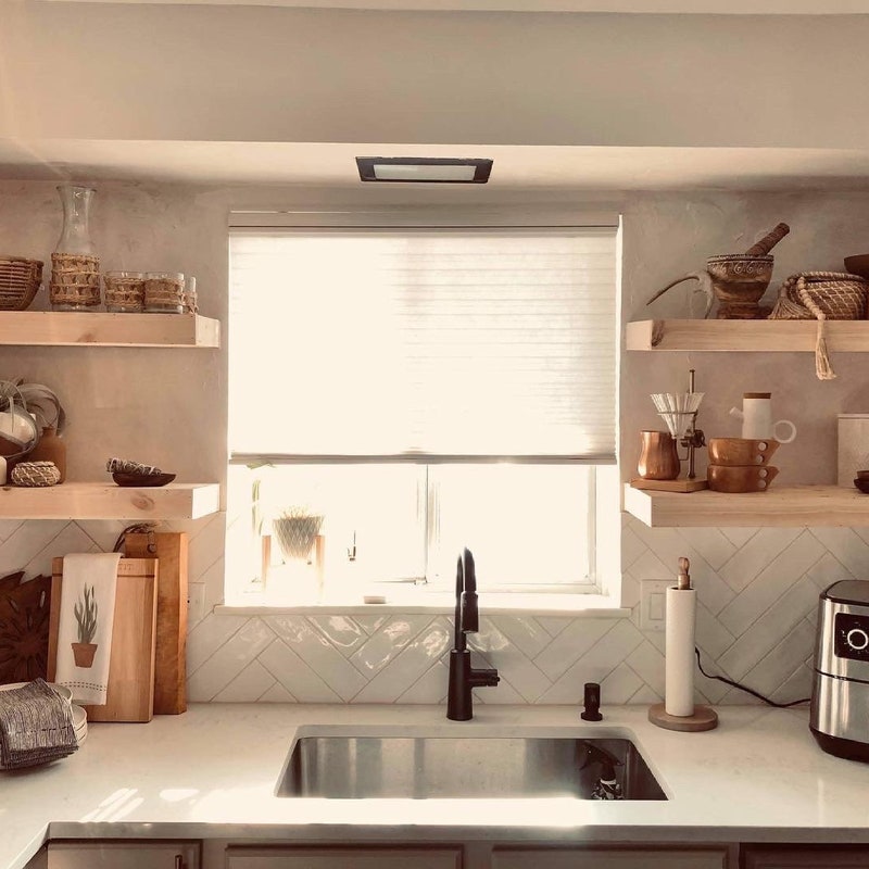 Floating Kitchen Shelves - Etsy
