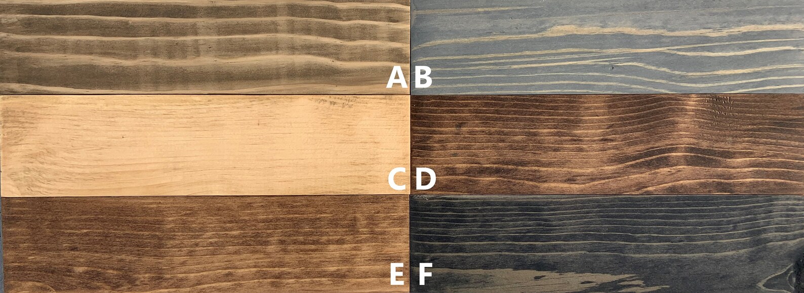 Stain Samples - Etsy